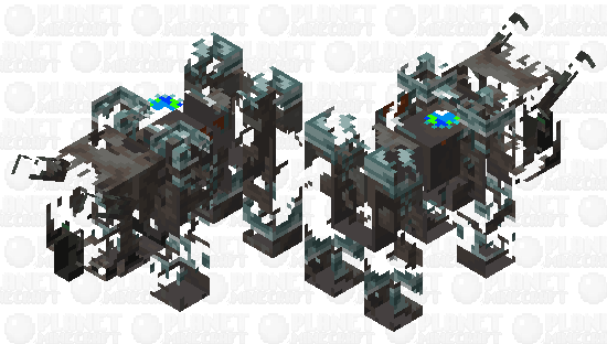 Decaing ravenger Minecraft Mob Skin