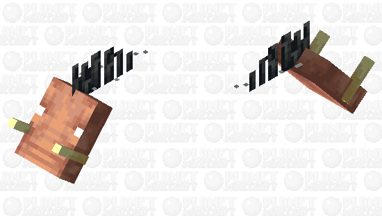 Hoglin head Minecraft Mob Skin