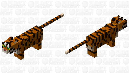 Tiger Minecraft Mob Skin