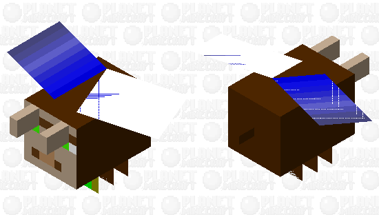 bee + villager Minecraft Mob Skin