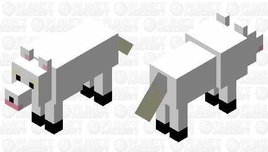 Samoyed by JacksonTheBudgie Minecraft Mob Skin