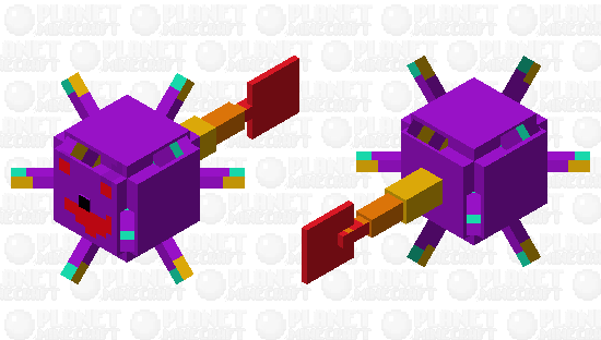 evil girl guardian Minecraft Mob Skin