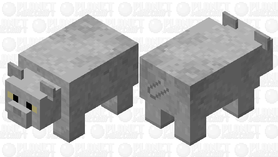 Inflated Shorthair Minecraft Mob Skin