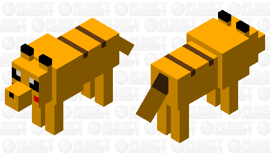 Pikachu Wolf Minecraft Mob Skin