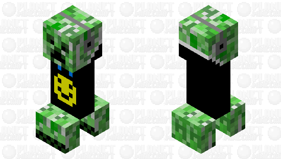 dj creeper Minecraft Mob Skin