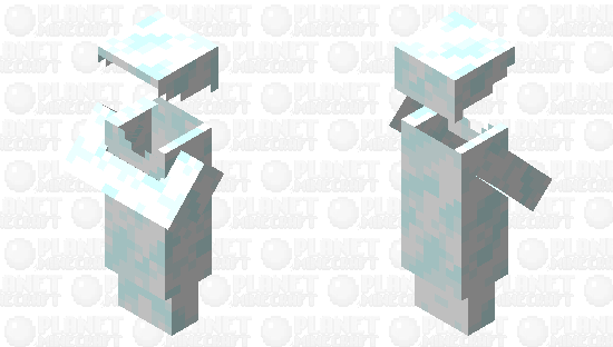 pmcrp snow villager outfit Minecraft Mob Skin