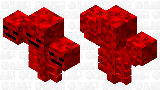 Blood wither Minecraft Mob Skin