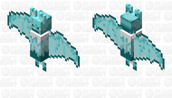 Icy Bat Minecraft Mob Skin