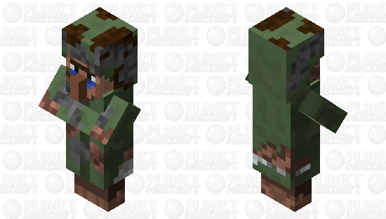 POOR VILLAGER Minecraft Mob Skin