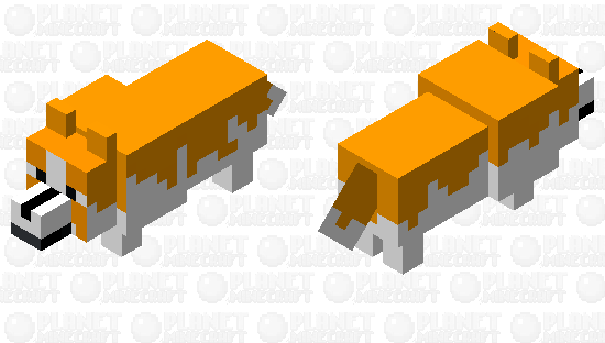 Corgi dog Minecraft Mob Skin