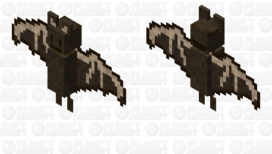 Better Bat Minecraft Mob Skin