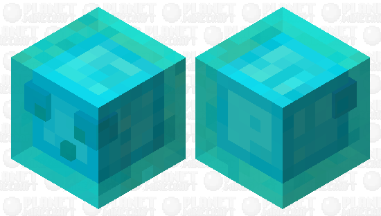 Ice slime Minecraft Mob Skin
