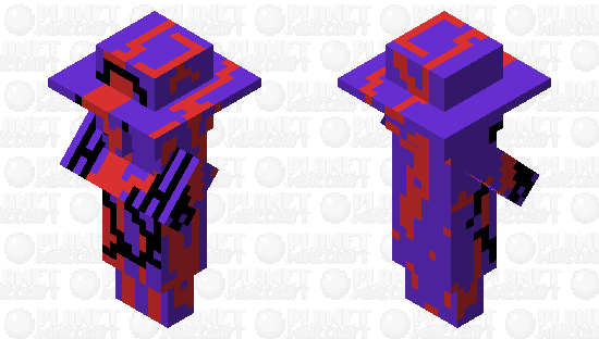 corrupted villager Minecraft Mob Skin