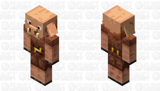 Better Piglin(HD) Minecraft Mob Skin