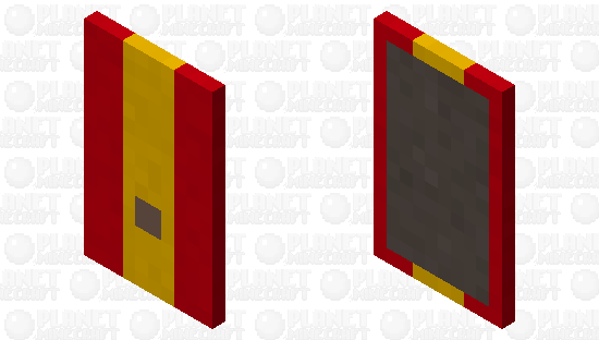 Spanish Flag Minecraft Mob Skin