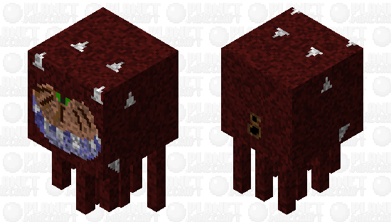 Cacodemon Minecraft Mob Skin