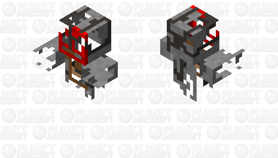 8-bit ghost Minecraft Mob Skin