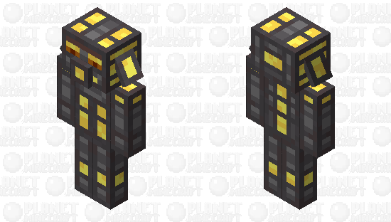 Netherite Piglin Minecraft Mob Skin