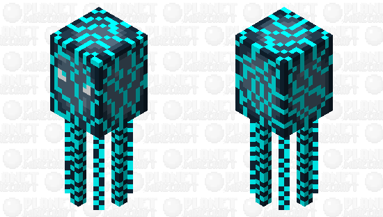 hyper squid Minecraft Mob Skin