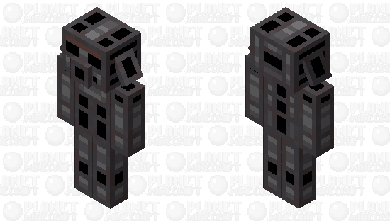 Netherite Piglin Corpse Minecraft Mob Skin