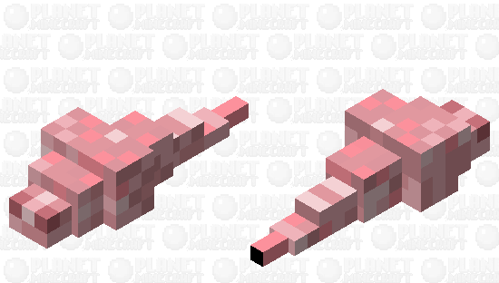 Earthworm Minecraft Mob Skin