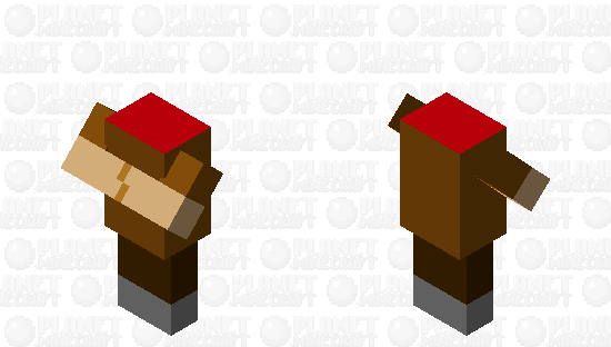 HEADLESS VILLAGER Minecraft Mob Skin