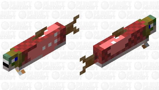 Dat Fish Example Minecraft Mob Skin