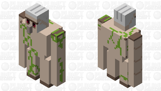 Smoothy Iron Golem Minecraft Mob Skin