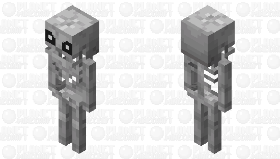 ZAMination skeleton Minecraft Mob Skin