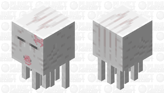 Baby ghast (girl) Minecraft Mob Skin