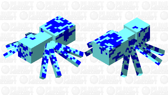 Frost spider Minecraft Mob Skin
