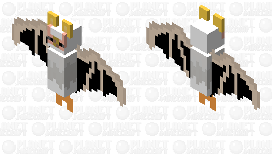 Honduran White Bat Minecraft Mob Skin