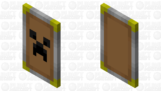 Cape with Creeper Face Minecraft Mob Skin