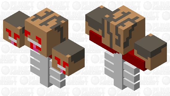 flesh and bone wither Minecraft Mob Skin