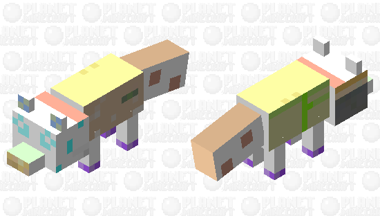 Fox Minecraft Mob Skin
