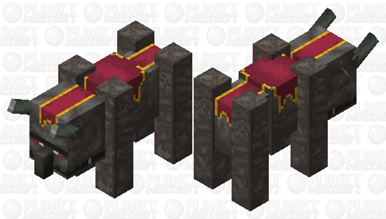 Purple Ravager Minecraft Mob Skin