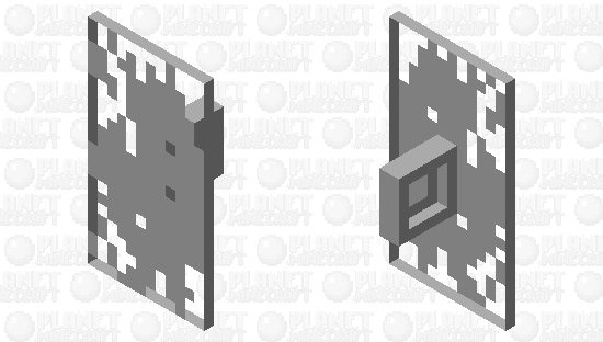 Destroyed Shield Minecraft Mob Skin