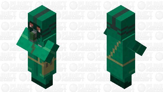 covid villager Minecraft Mob Skin
