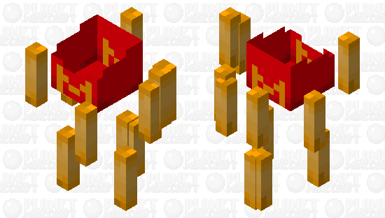 French Fry Box Minecraft Mob Skin