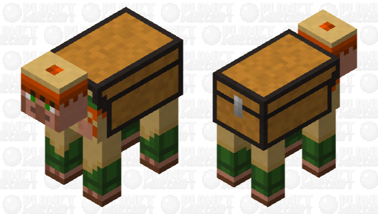 wandering trader Minecraft Mob Skin