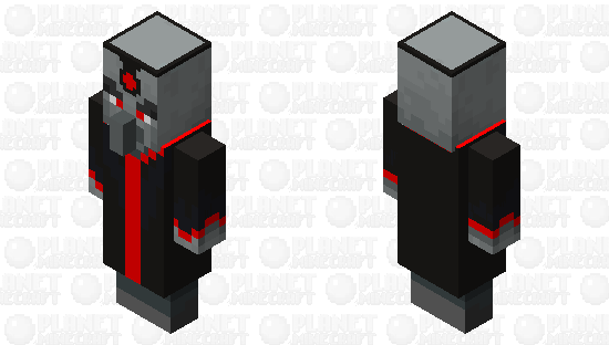 Red evoker Minecraft Mob Skin