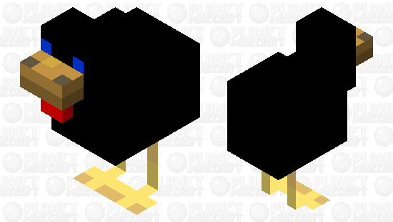 NINJA CHICKEN Minecraft Mob Skin