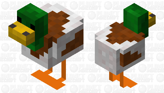 Duck Minecraft Mob Skin