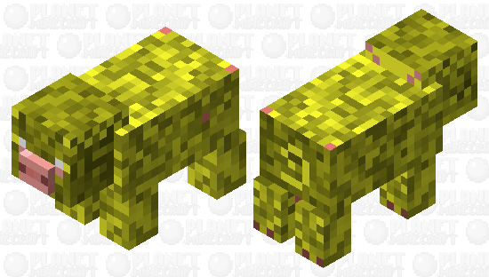 golden pig Minecraft Mob Skin