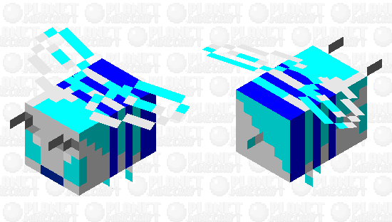 Buzzing IceMan Minecraft Mob Skin