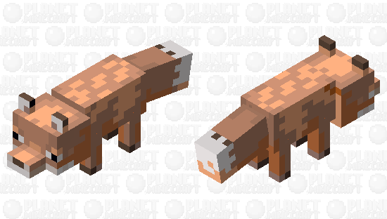 Jackal Minecraft Mob Skin