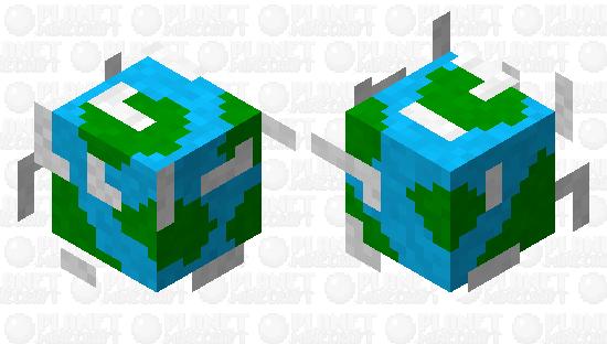 the planet Minecraft Mob Skin