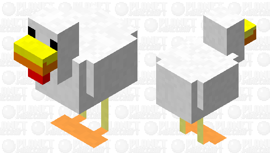 Chicken pixel Minecraft Mob Skin