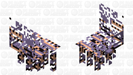 A Wild MissingNo. Ghast Has Appeared! Minecraft Mob Skin