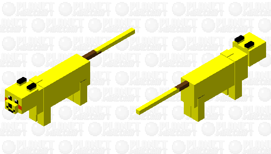 pikachu Minecraft Mob Skin